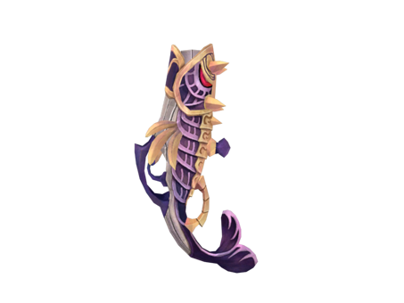 Guofeng hand-painted vintage gorgeous musket 3d Model fbx | 82Models