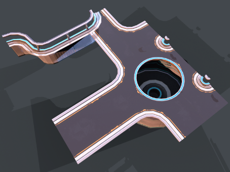 Science Fiction Road 3d Model fbx | 82Models