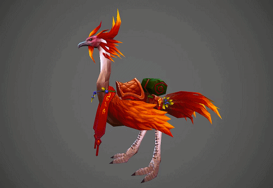 Hand-painted Firebird [with animation]] 3d Model max | 82Models