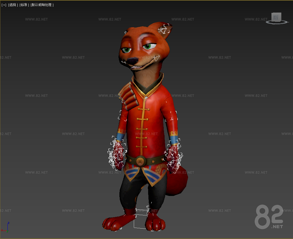 State Banquet Costume Fox Cartoon 3d Model fbx | 82Models