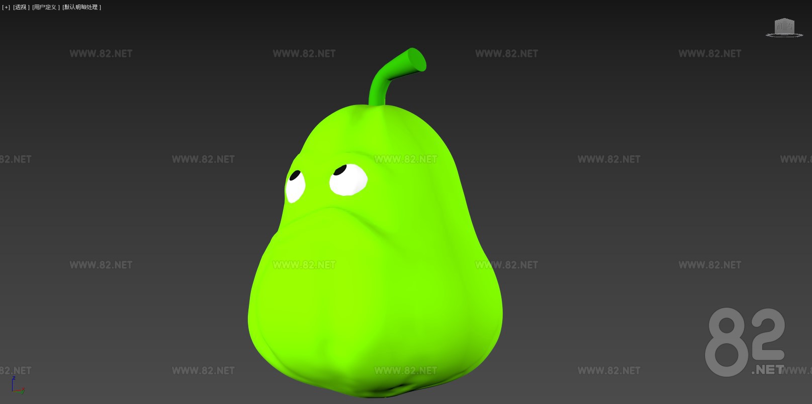Green Bitter Gourd Man Plant War Zombie 3d Model fbx | 82Models