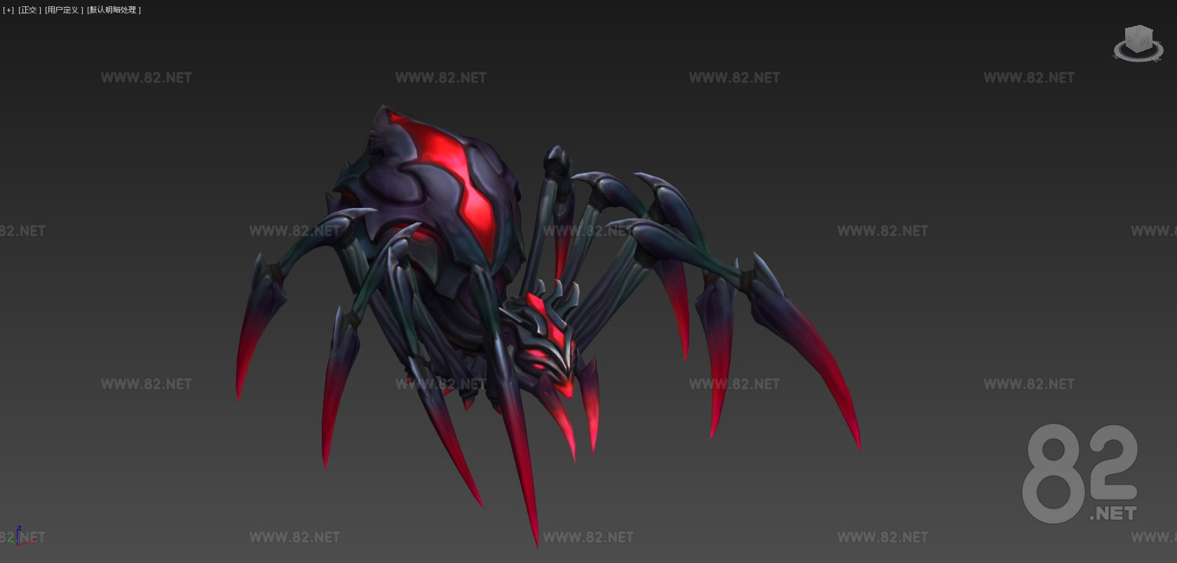 Magic Spider Demon 3d Model fbx | 82Models