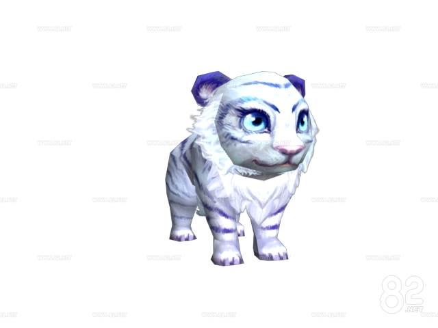 small tiger cg model 3d Model fbx | 82Models