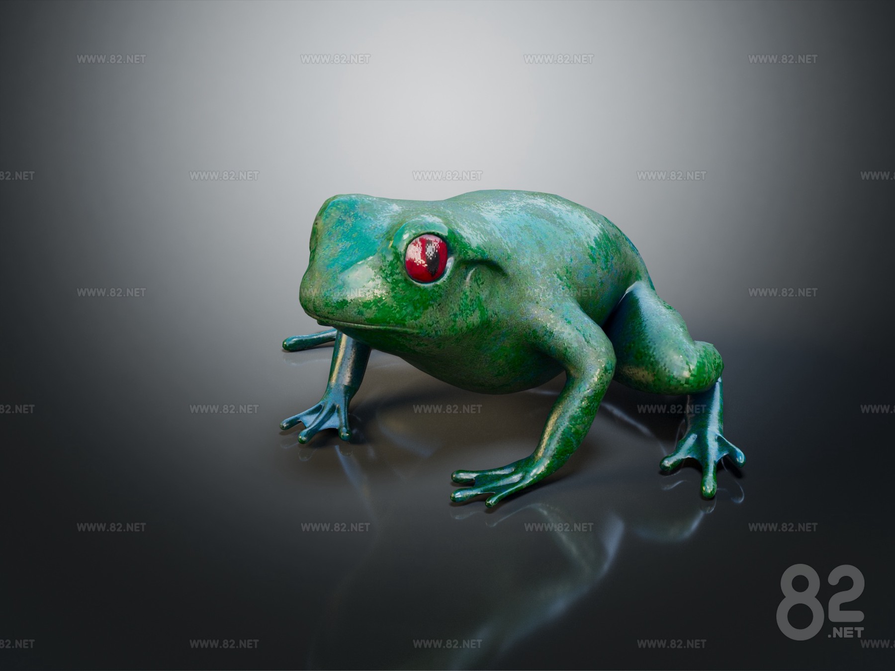 Frog Cartoon Frog 3d Model max | 82Models