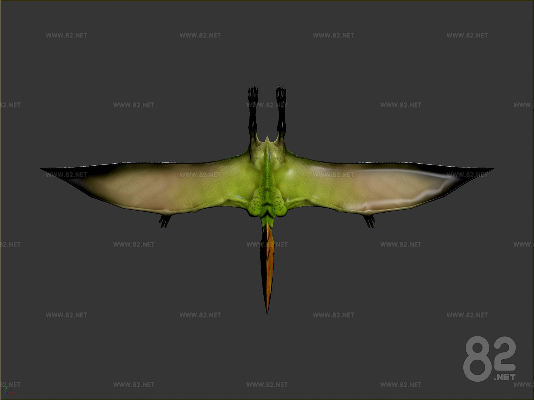 Fairy Pterodactyl Thunderbird 3d Model max | 82Models