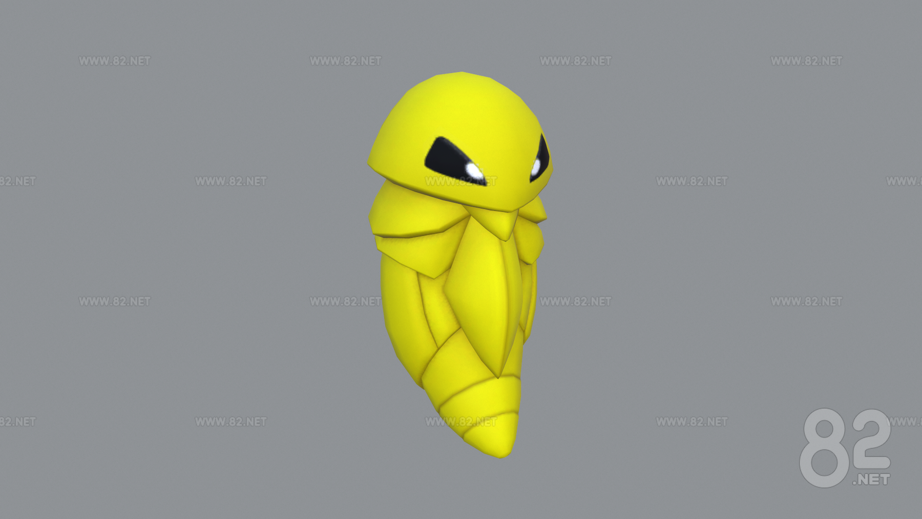 Iron Shell Kun Cartoon 3d Model obj | 82Models