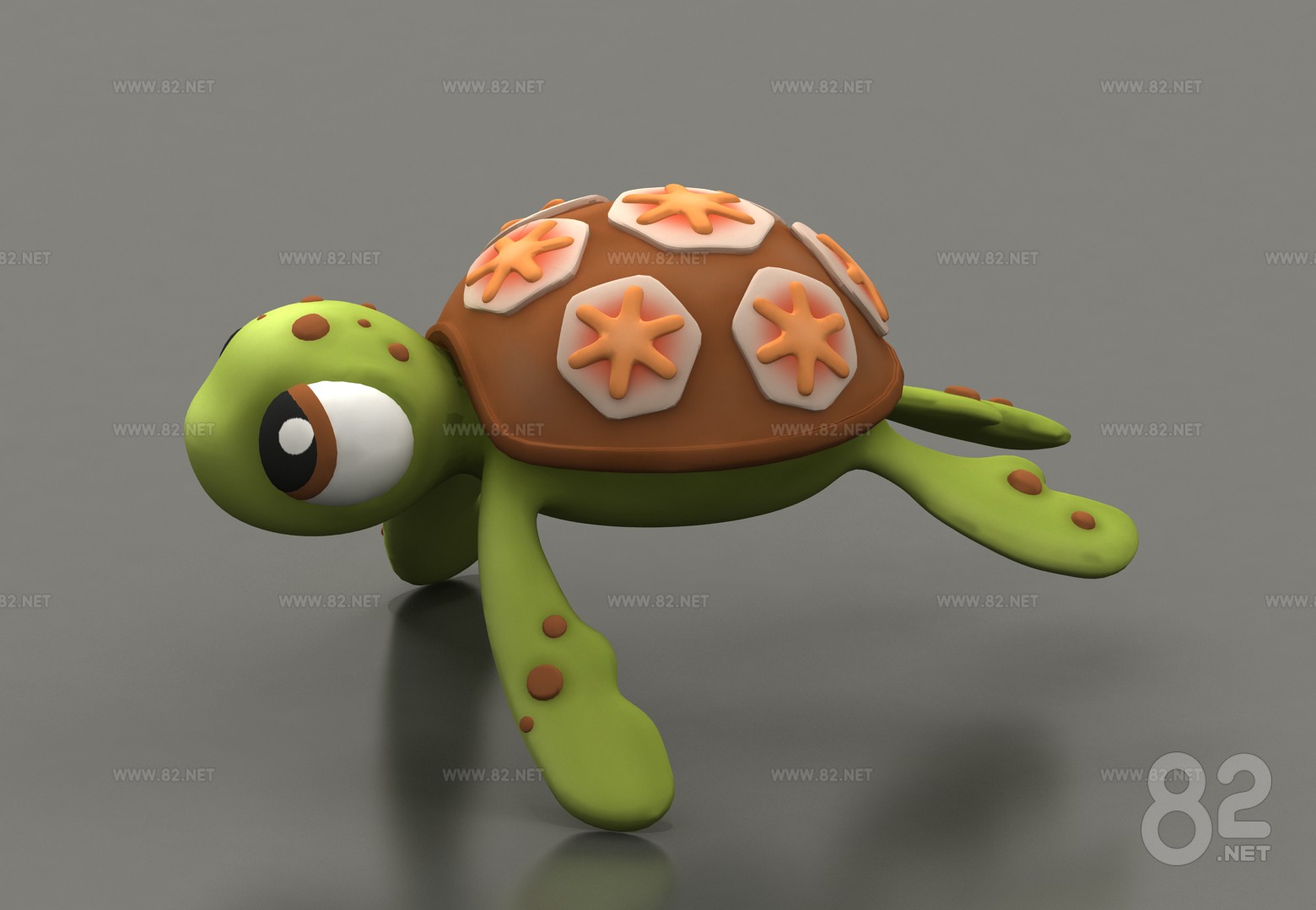 Cartoon Turtle Turtle 3d Model fbx max ma/mb | 82Models