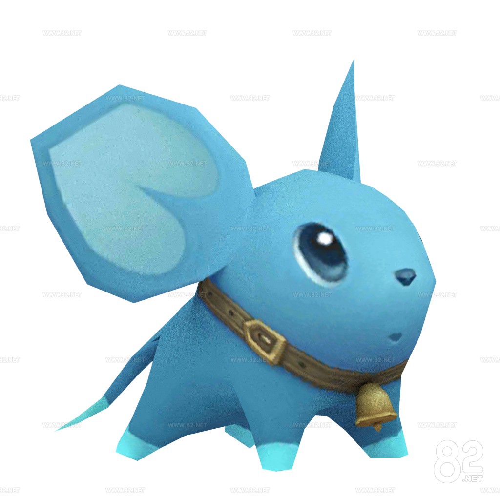 Big Ears Mouse Cartoon 3d Model fbx | 82Models