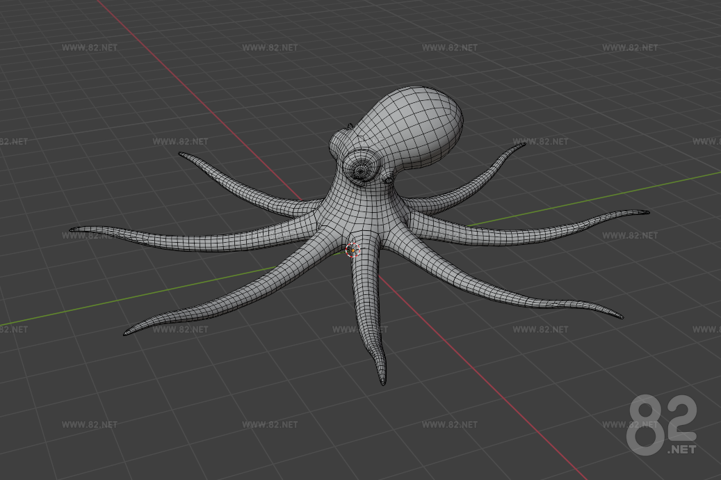 Octopus Octopus 3d Model blend | 82Models