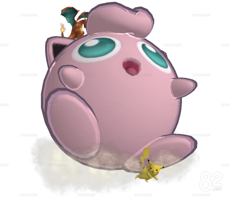 Big fat ding cartoon 3d Model obj | 82Models