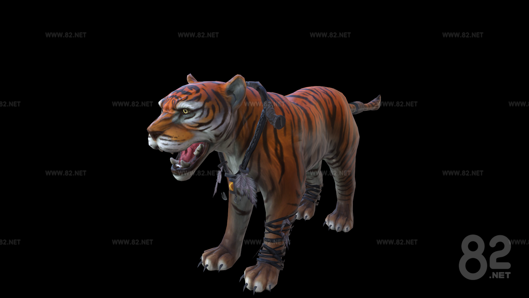South China Tiger 3d Model fbx | 82Models