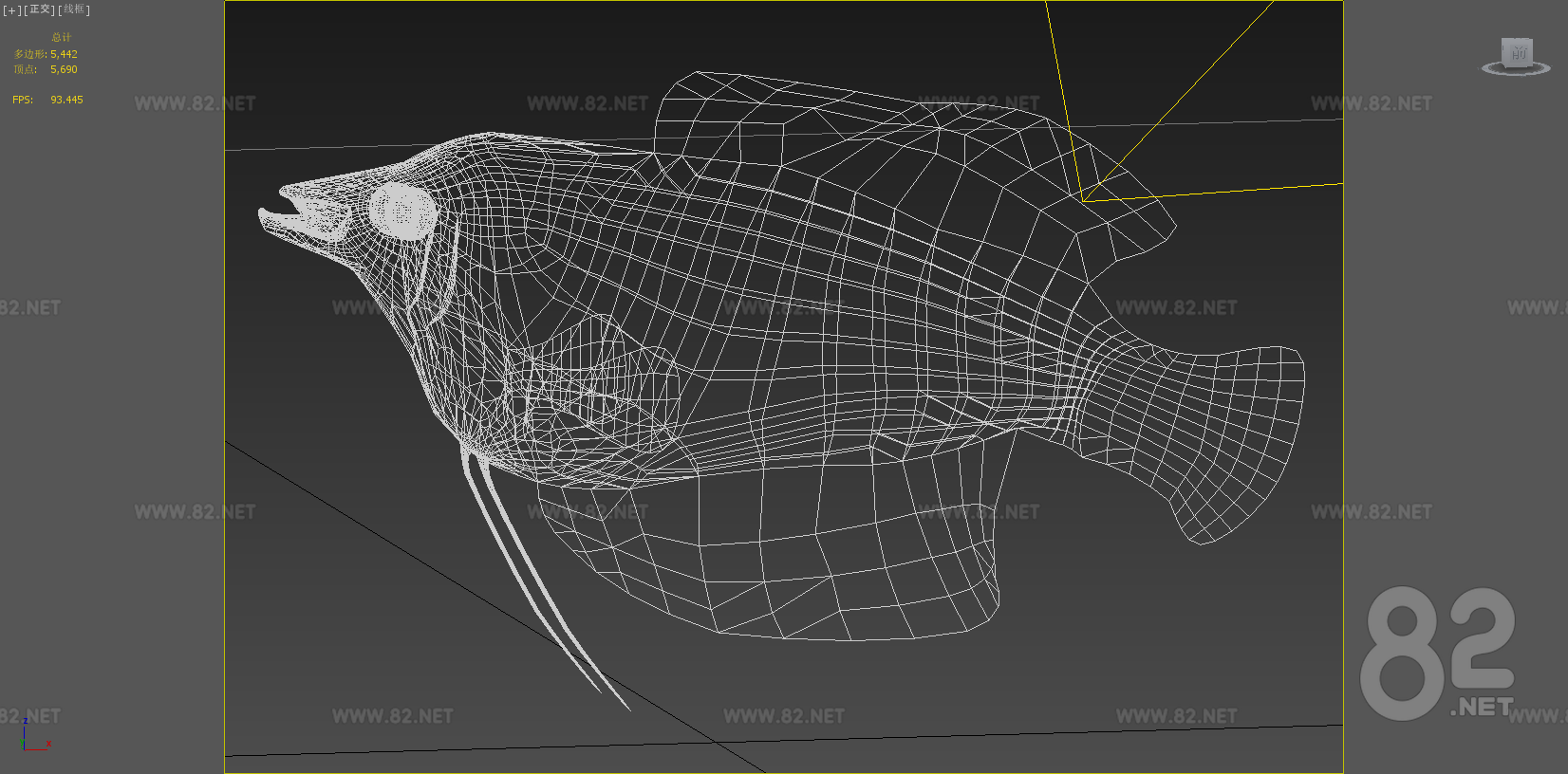 Blue Manlong 3d Model max | 82Models