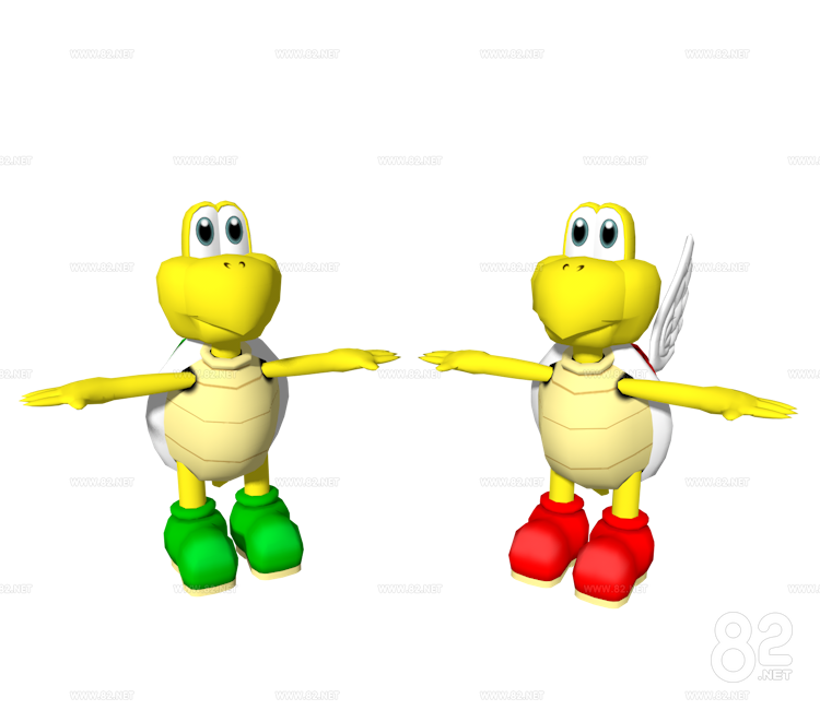 Flying Turtle Fighting 3d Model obj | 82Models