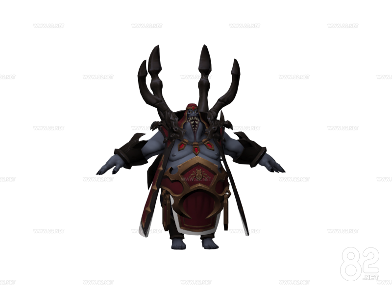 Mountain of Meat Demon Fantasy Creatures 3d Model fbx | 82Models