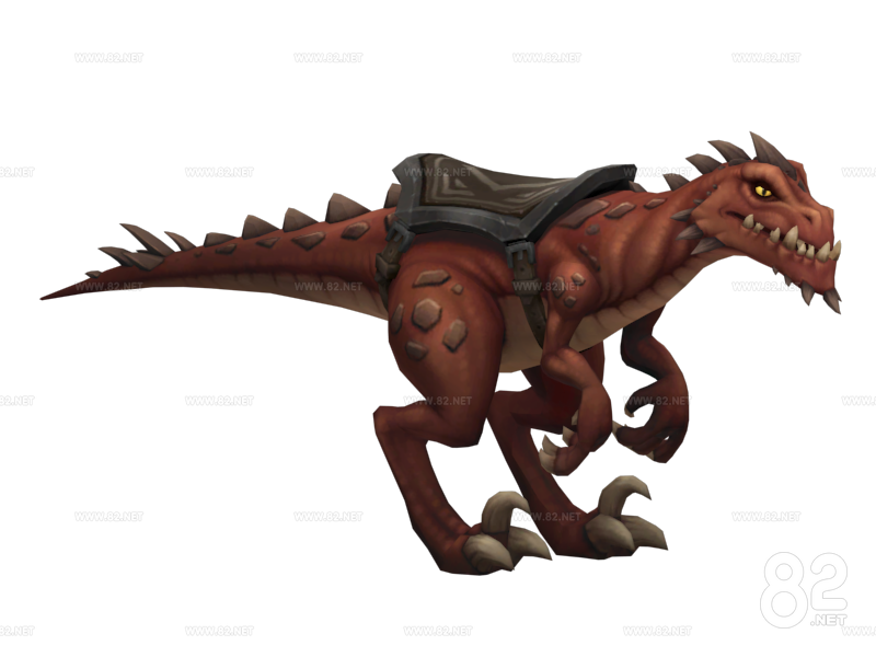 Red Raptor 3d Model fbx | 82Models