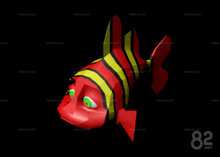 Nemo Sea Fish Clown Fish 3d Model ma/mb | 82Models