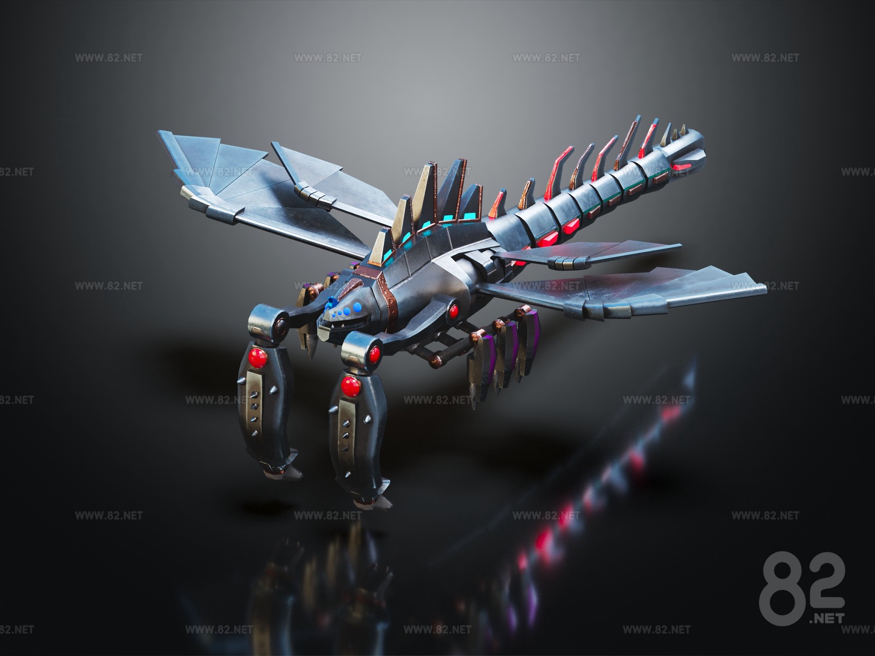 mechanical insect machine insect 3d Model max | 82Models