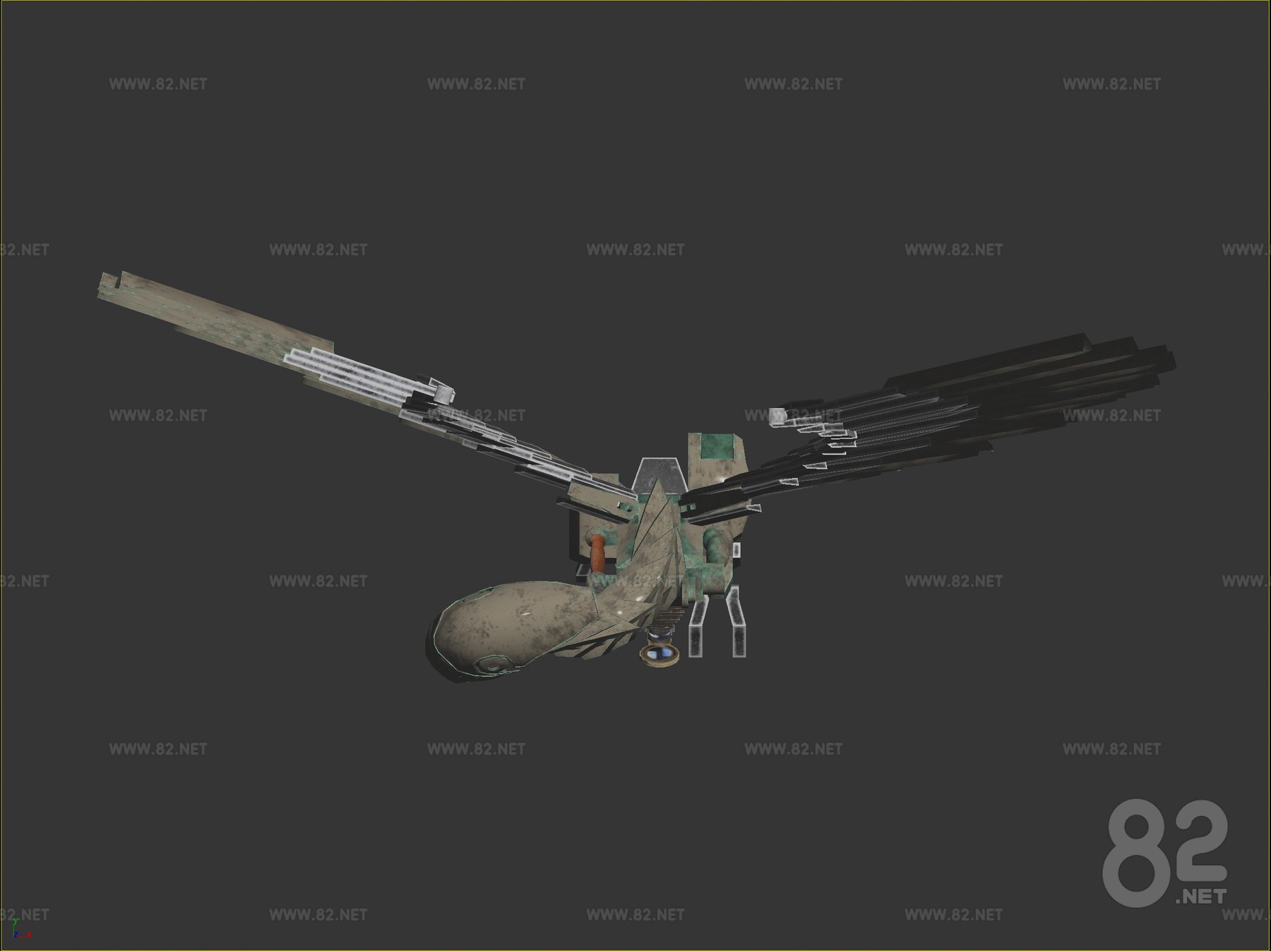Robot bird mecha bird 3d Model max | 82Models
