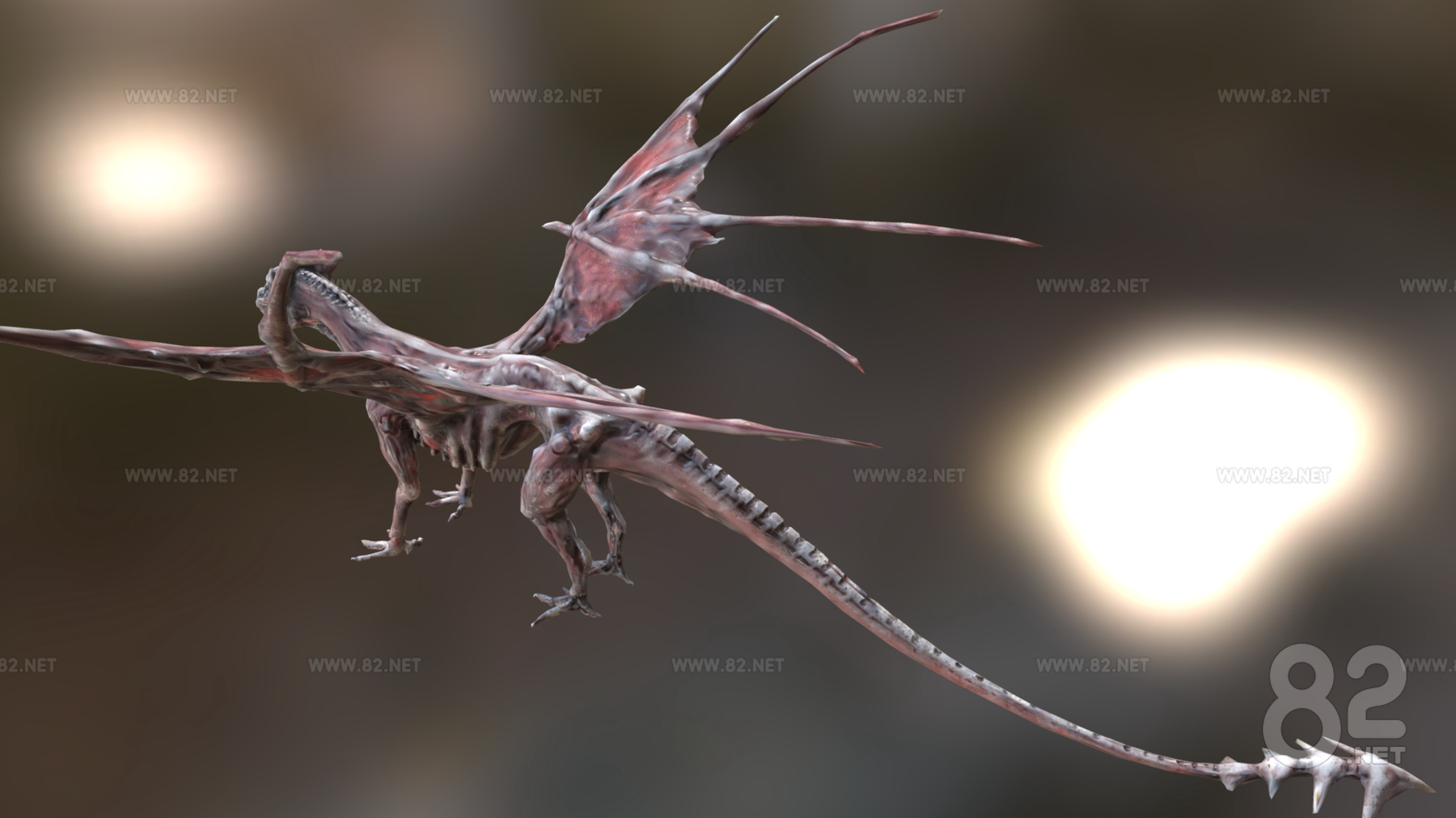 Undead Dragon Undead Dragon 3d Model ma/mb | 82Models