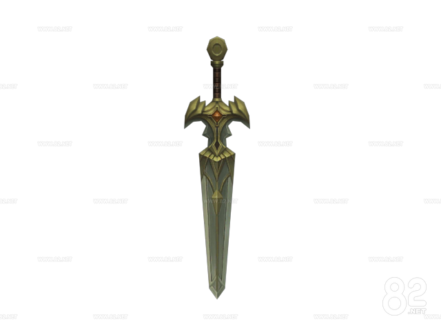 Western style sword European sword 3d Model fbx | 82Models