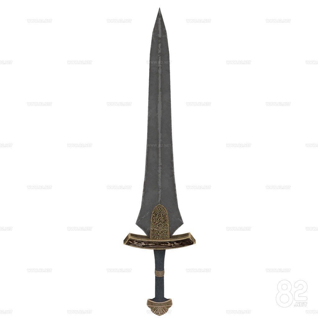 Giant Sword Cold Weapon 3d Model fbx | 82Models