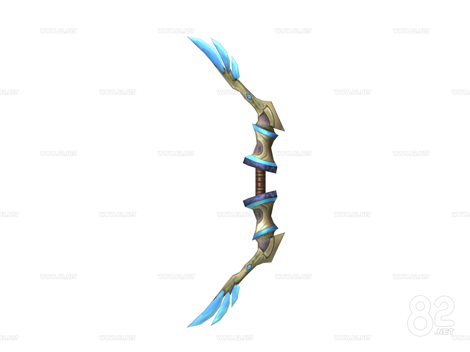 Magic Bow Bow and Arrow 3d Model fbx | 82Models