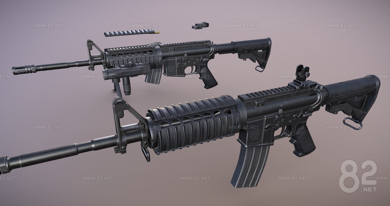 Next Generation Weapon Hot Weapon 3d Model fbx | 82Models