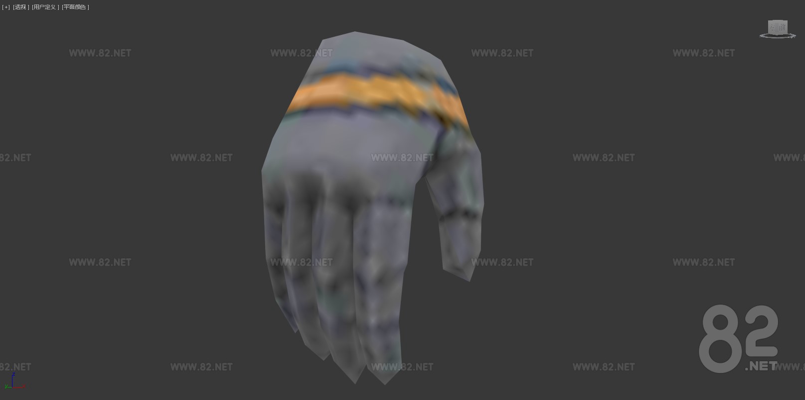 medieval right-handed ironclad weapon 3d Model fbx | 82Models