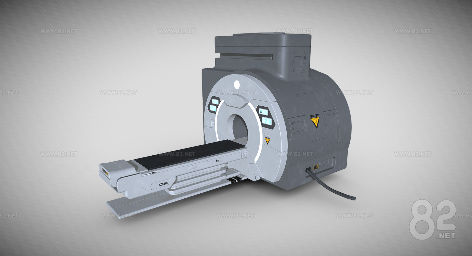 CT scanner CT machine 3d Model texture ma/mb max fbx obj | 82Models