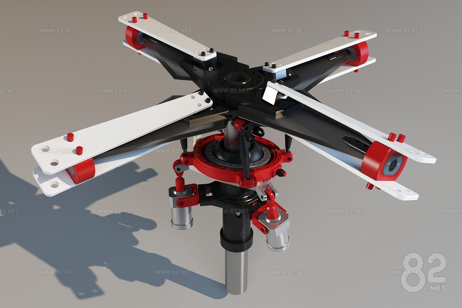 Modern style propeller 3d Model max | 82Models