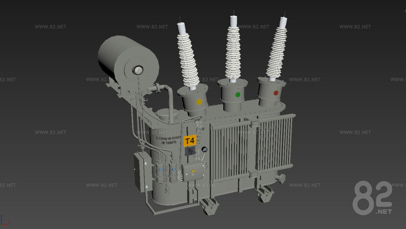 High precision transformer model 3d Model ma/mb | 82Models