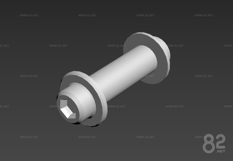 Small pillar sci-fi style 3d Model fbx | 82Models