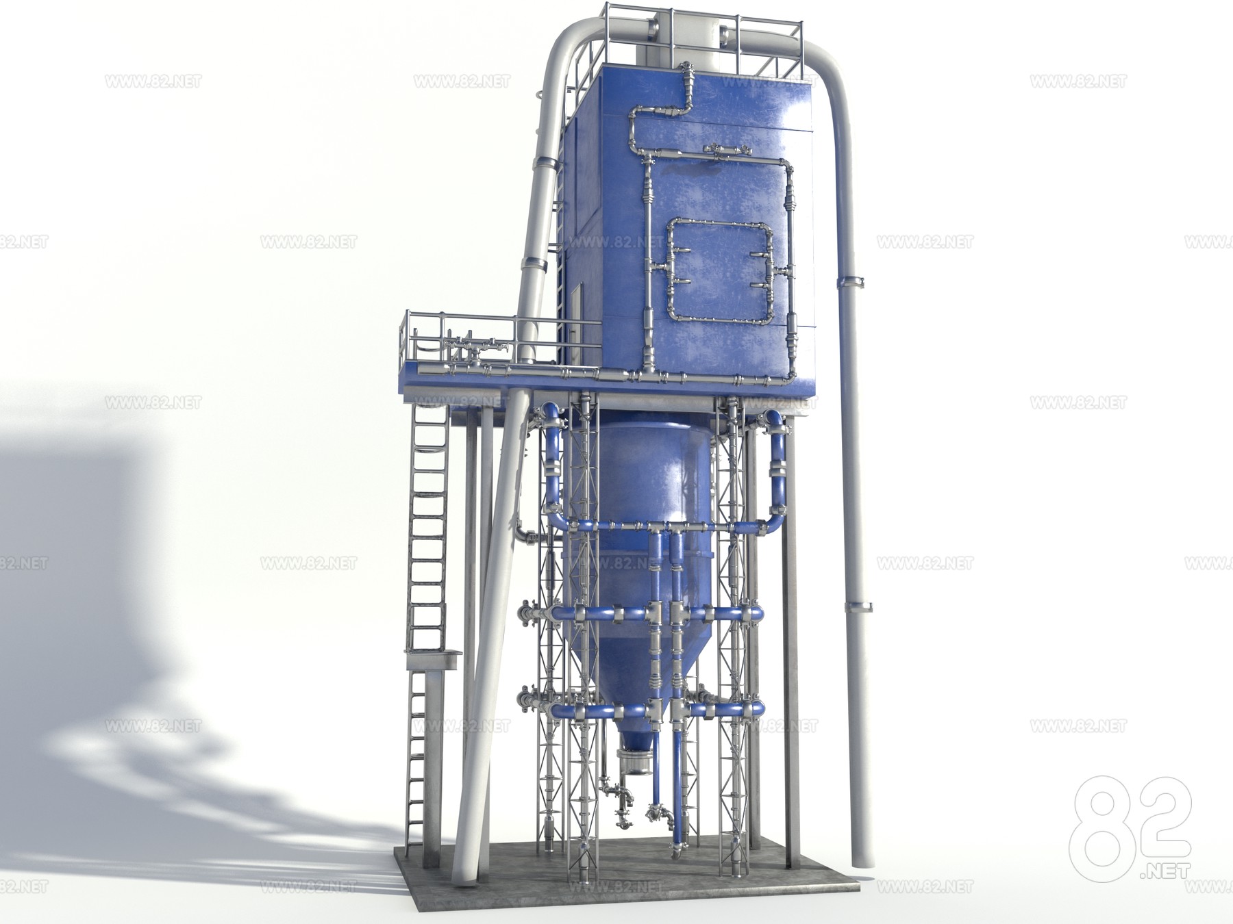 Industrial Equipment Water Tower 3d Model max | 82Models
