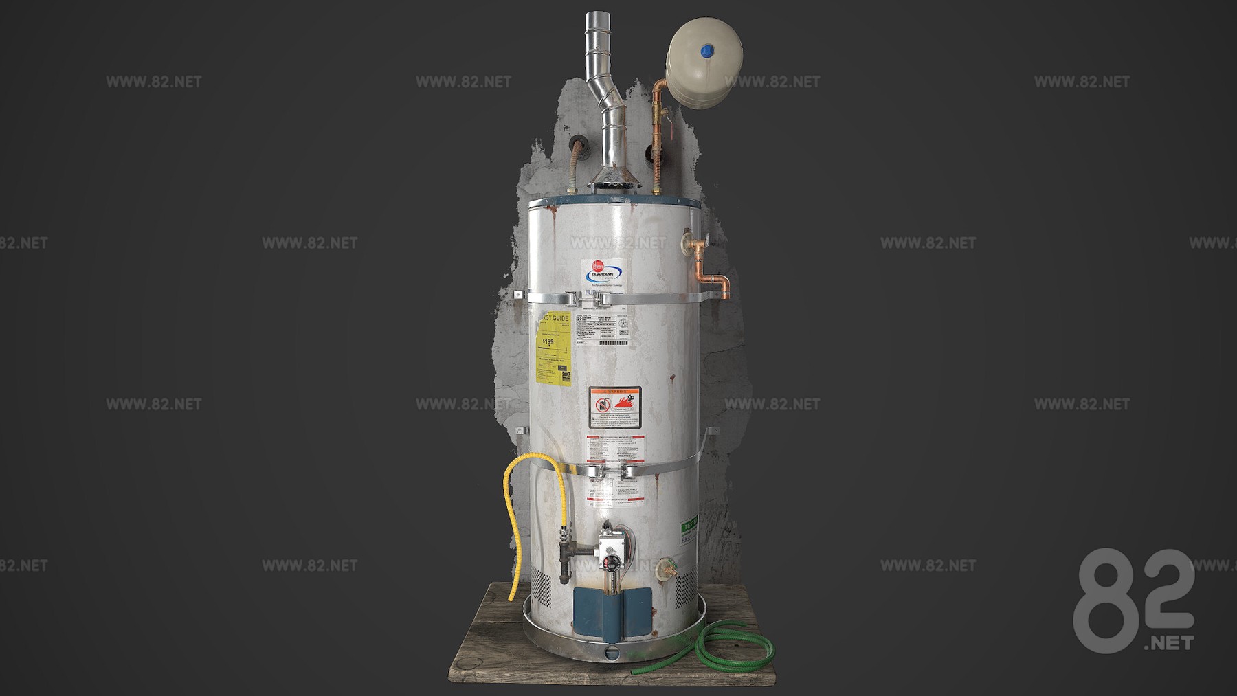 Next Generation Realistic High Pressure Water Tank Model 3d Model max ...