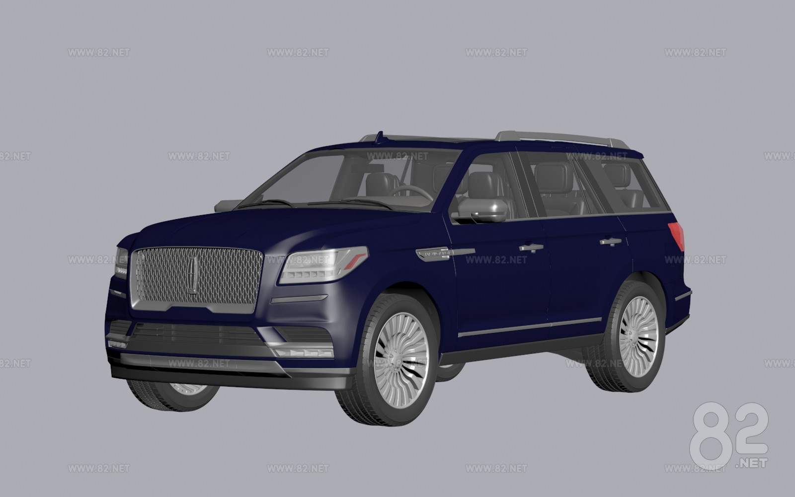 Lincoln Car 3d Model max fbx | 82Models