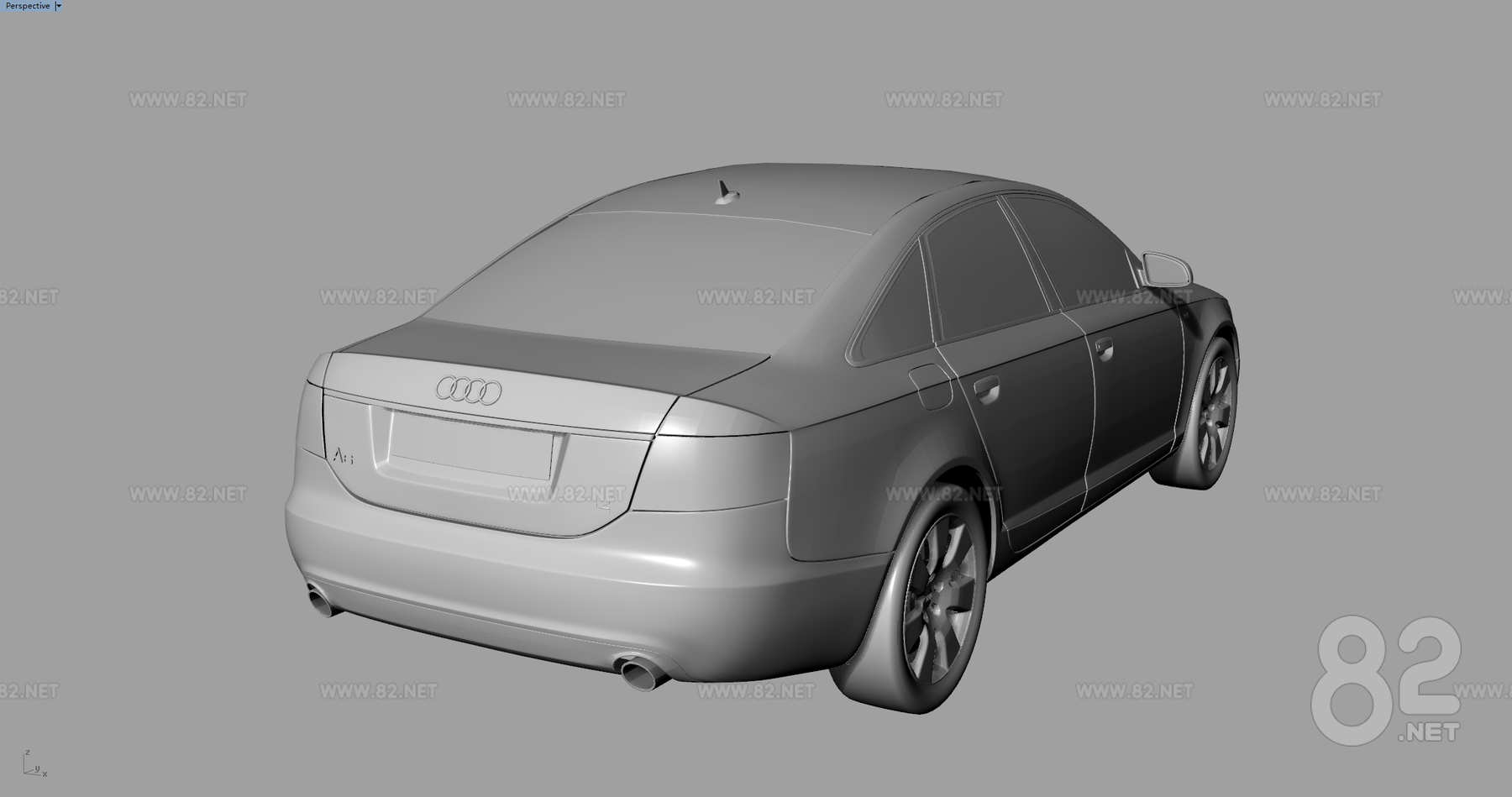 Car Audi A6 3d Model 3dm obj | 82Models