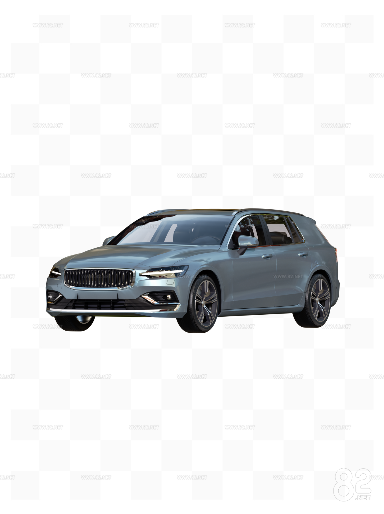 3D rendering hyper-realistic transparent bottom car 3d Model c4d | 82Models