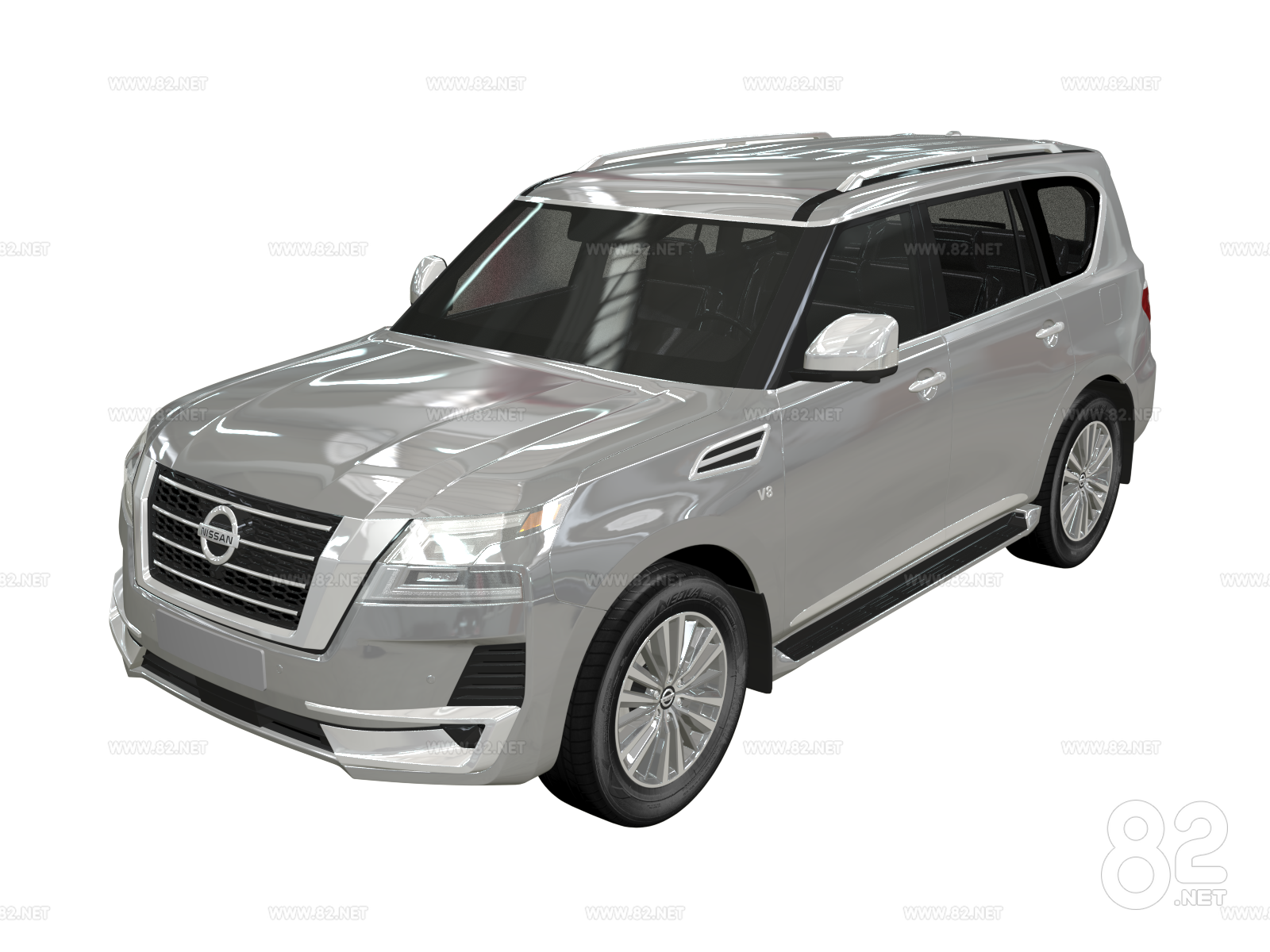 Nissan Patrol 2021 3d Model max fbx | 82Models