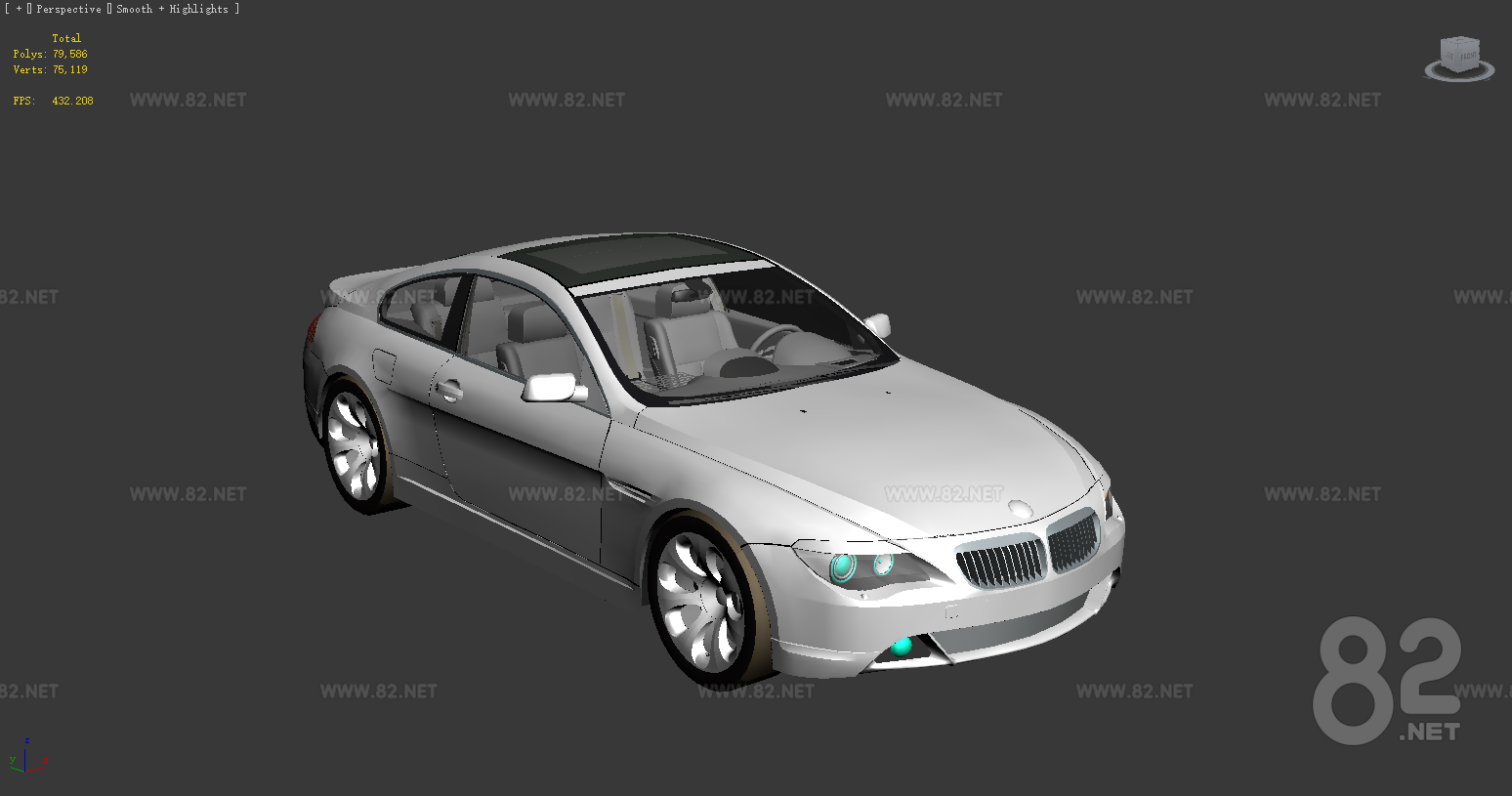 BMW 6 3d Model max | 82Models