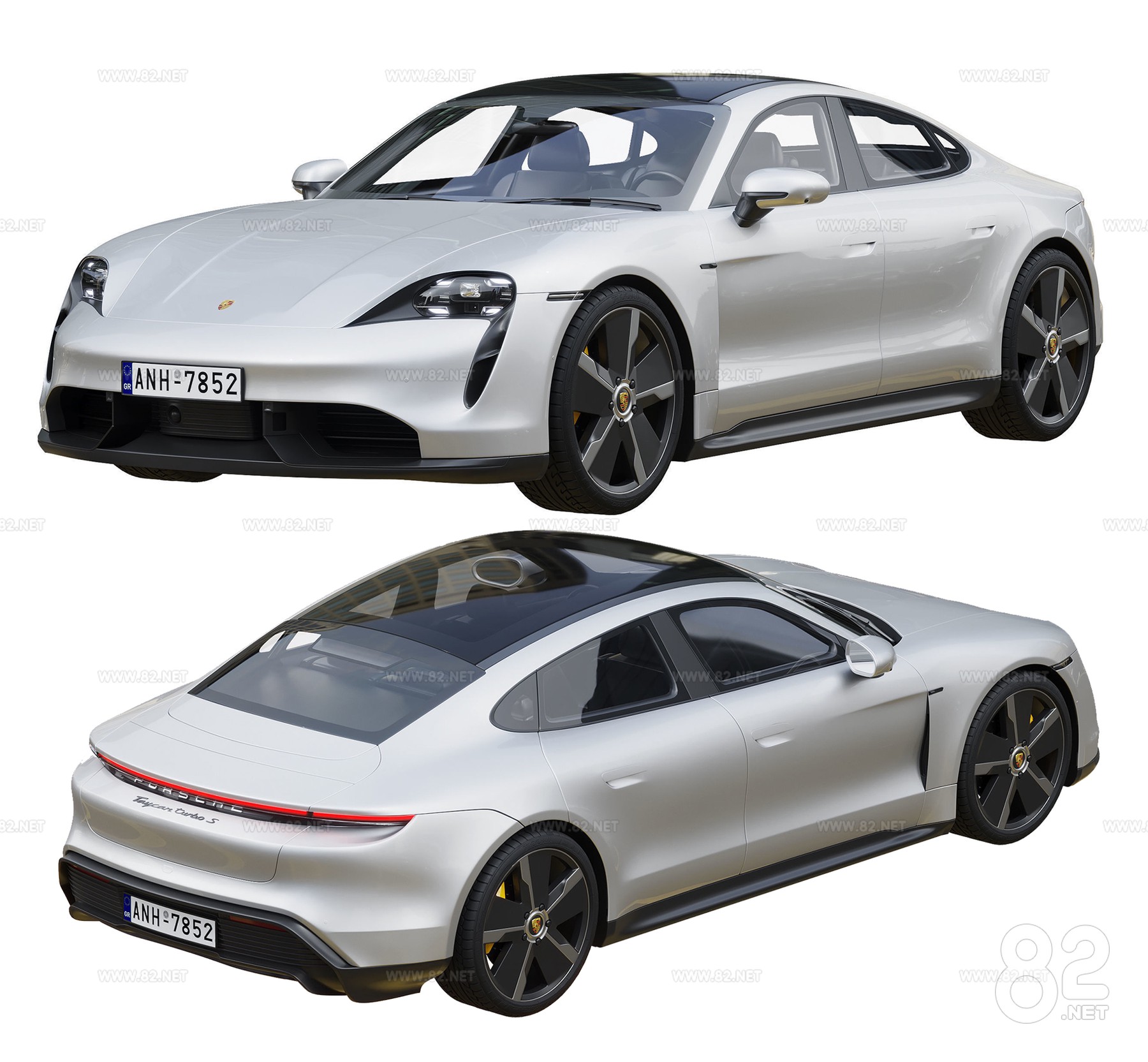 Porsche Cars 3d Model max obj fbx | 82Models