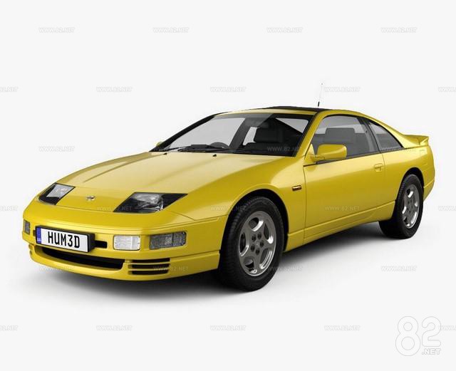 Nissan 300ZX 3d Model max ma/mb c4d fbx obj | 82Models