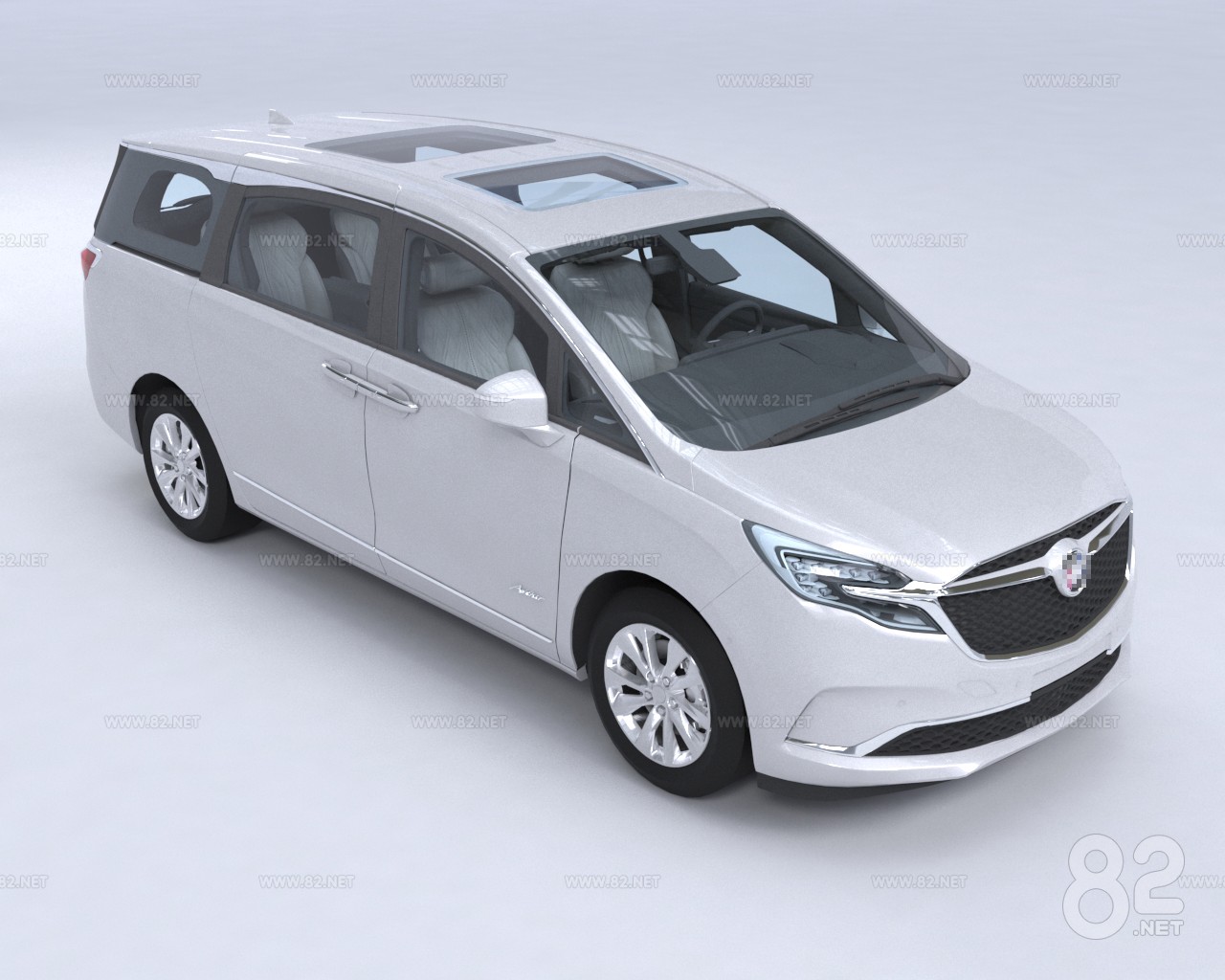 2022 GL8 Business MPV 3d Model max | 82Models