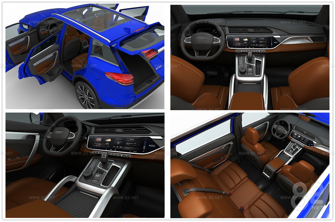 2020 Geely Boyue PRO,Geely boyue, with interior version, 4 doors and ...