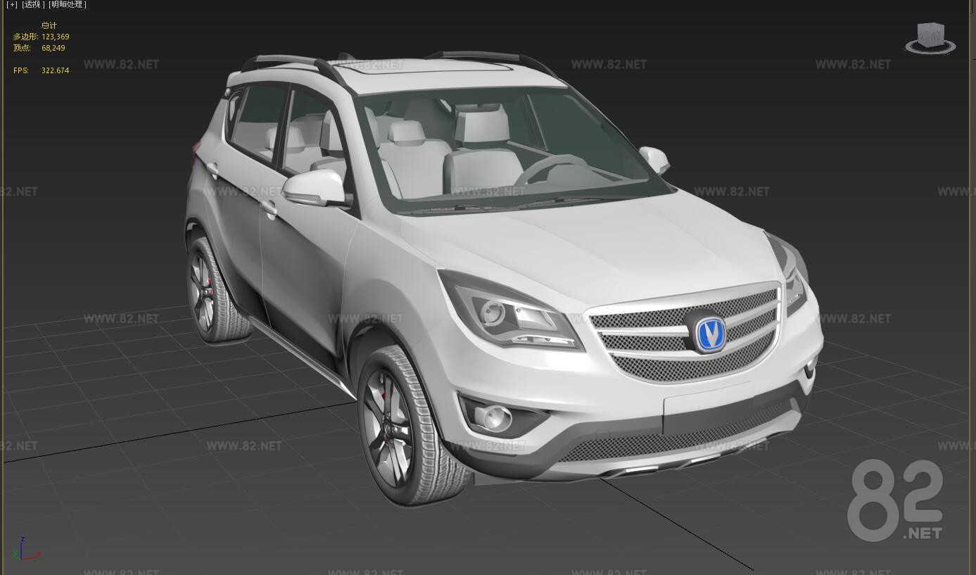changan cs35 3d Model max | 82Models