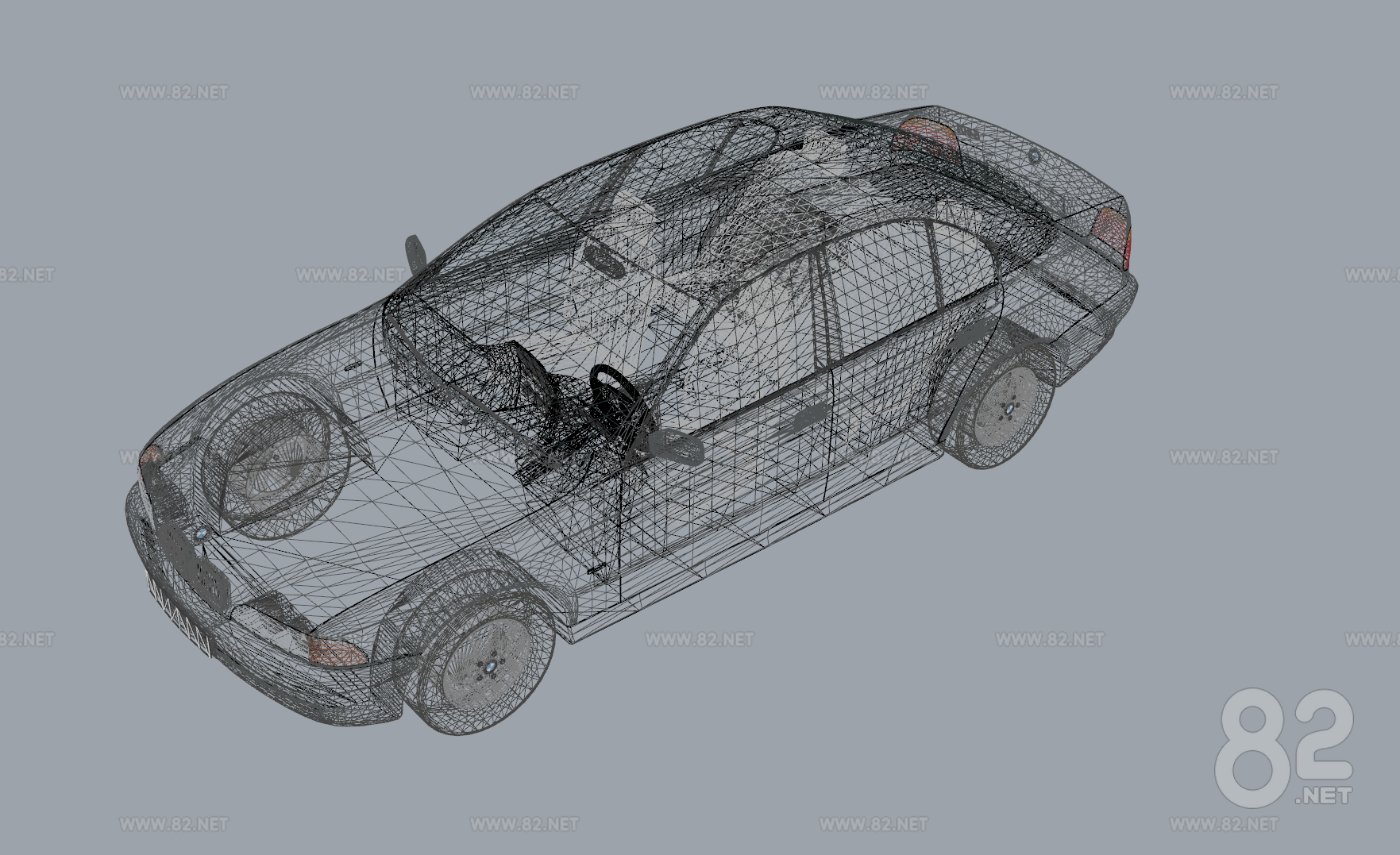 Car BMW 3d Model 3dm obj | 82Models