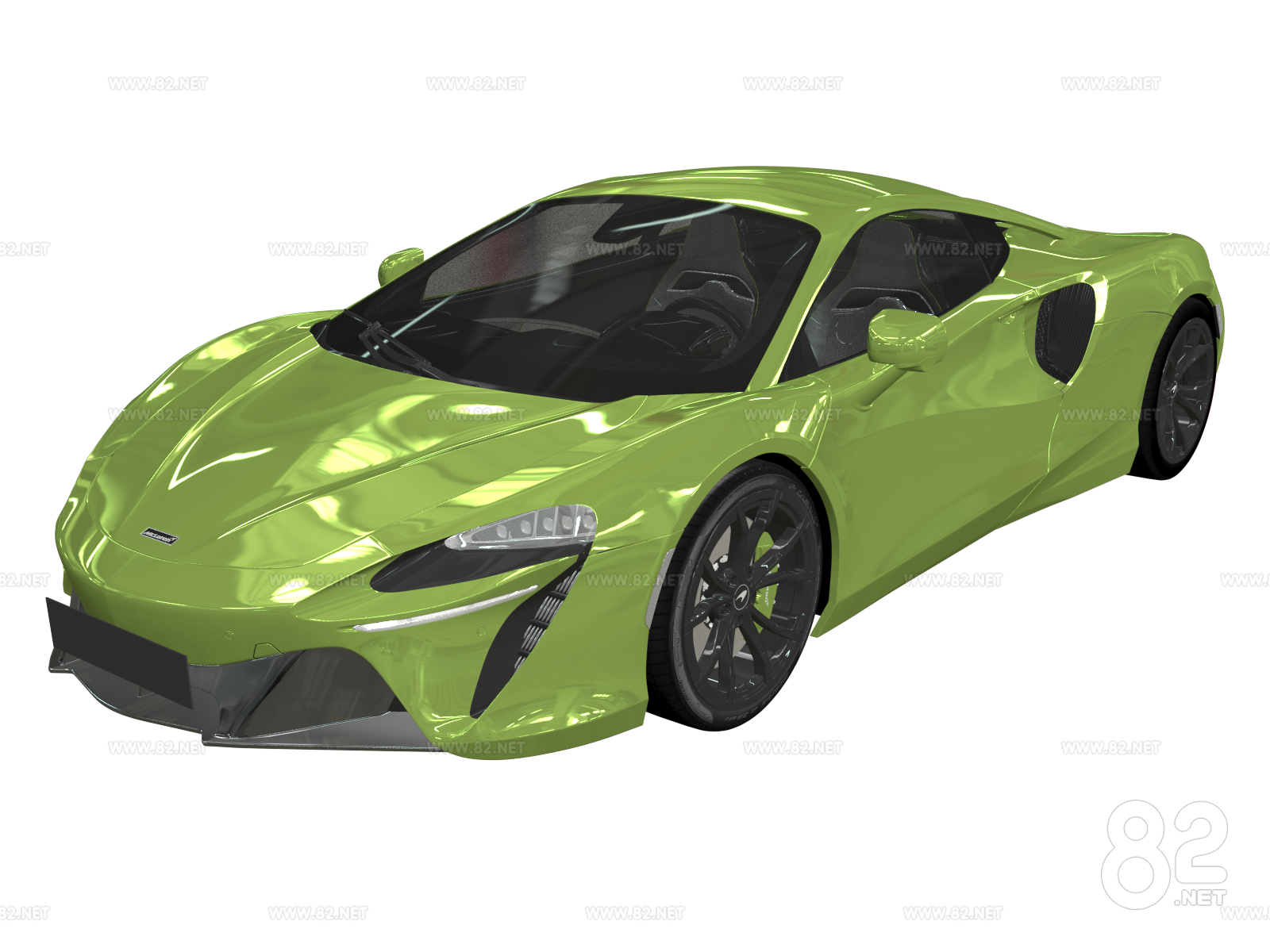 Luxury interior McLaren 3d Model max | 82Models