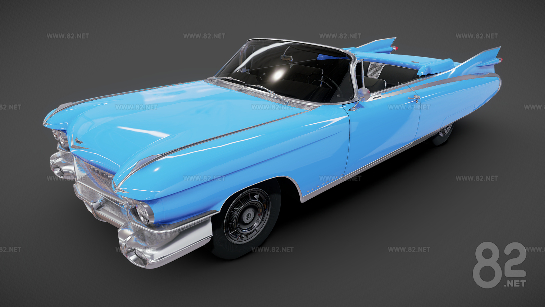 Realistic Retro Car Vintage Car 3d Model max | 82Models