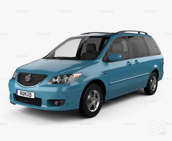 Mazda MPV 3d Model max fbx obj | 82Models