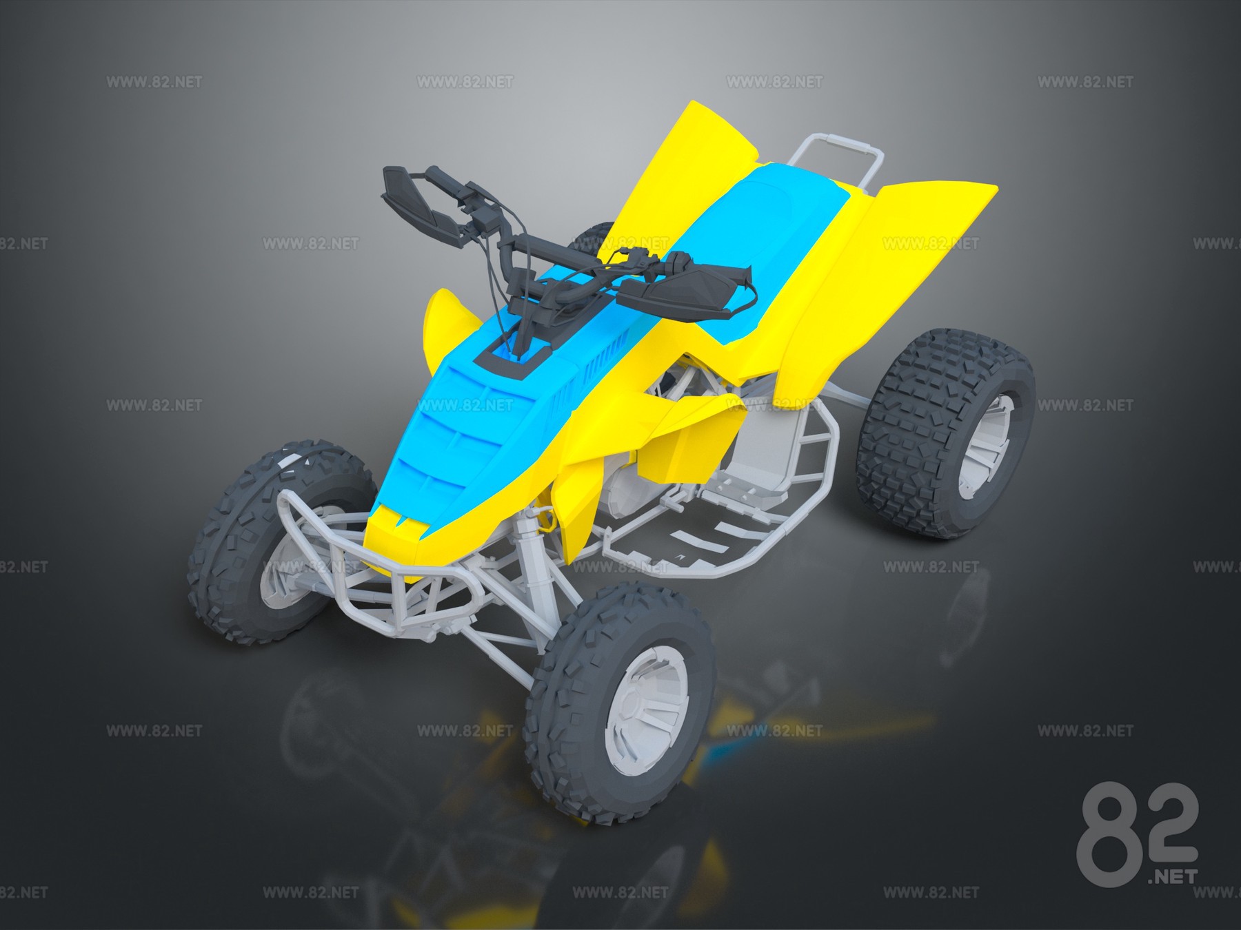 All-terrain vehicle toy car 3d Model max | 82Models