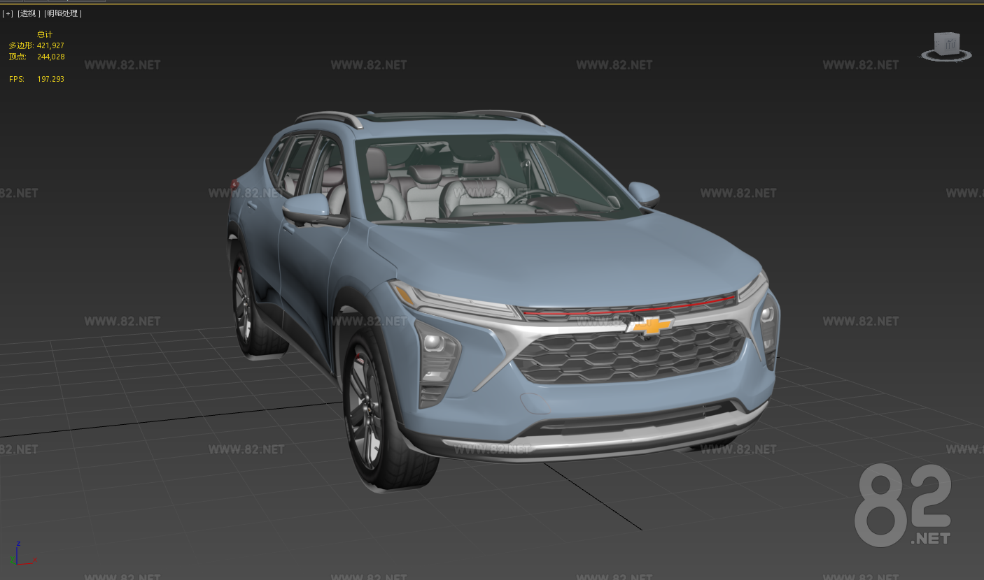 2023 Chevrolet 3d Model max | 82Models